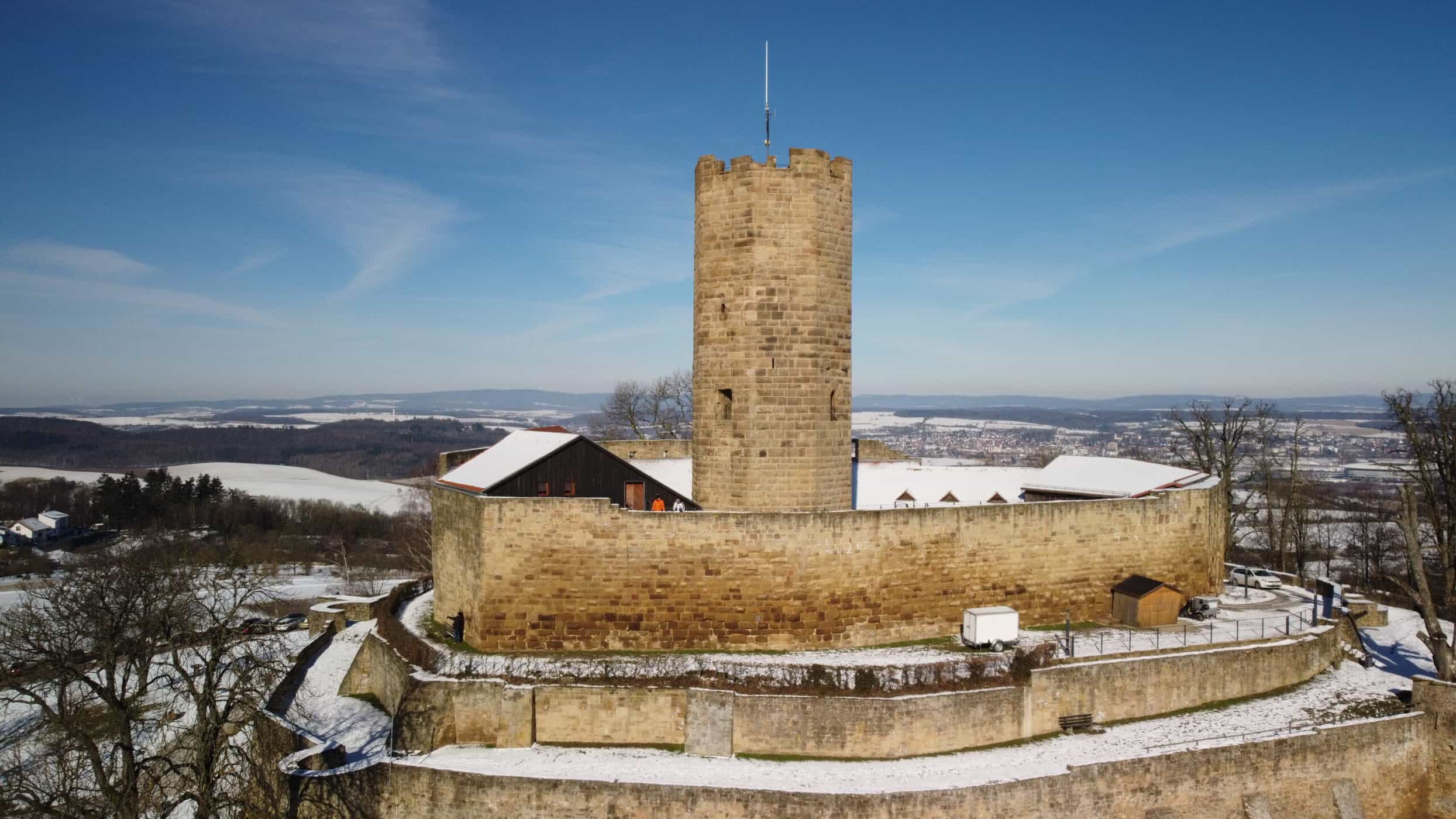 Burg Steinsberg im Winter – Heitoms Welt